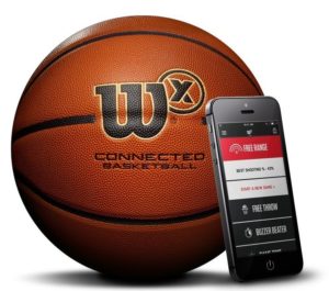 This smart basketball keeps track of your shooting skills