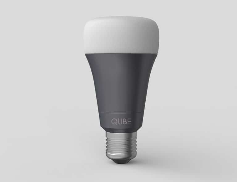 Qube: low cost LED smart bulb that syncs with your Fitbit