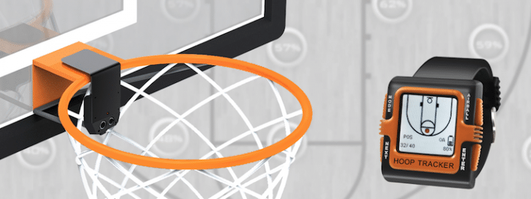 Smart basketball tracker: connected tech for aspiring players