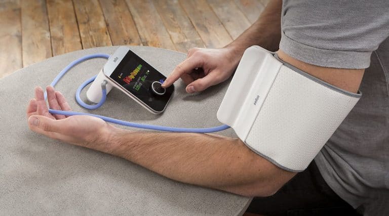 Monitor your heart via a simple colour coded system with Braun's smart ...