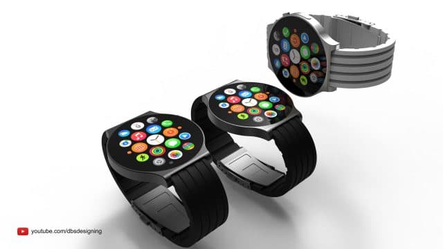 Here is a glimpse at just how beautiful a round Apple Watch would be