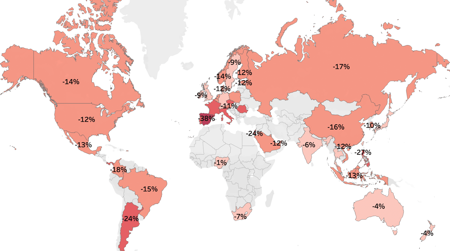 Fitbit data charts decline in global physical activity since start of year