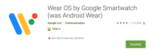 "Smartwatch" is added to "Wear OS by Google" moniker