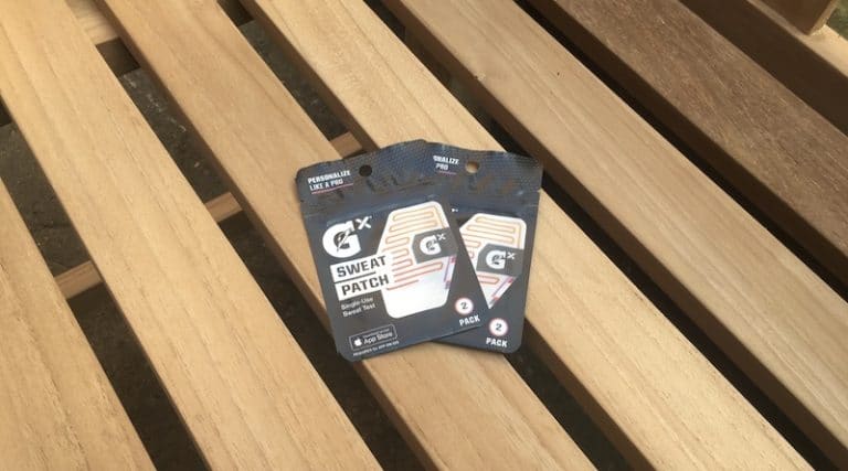 Review: track your perspiration with Gatorade Gx Sweat Patch