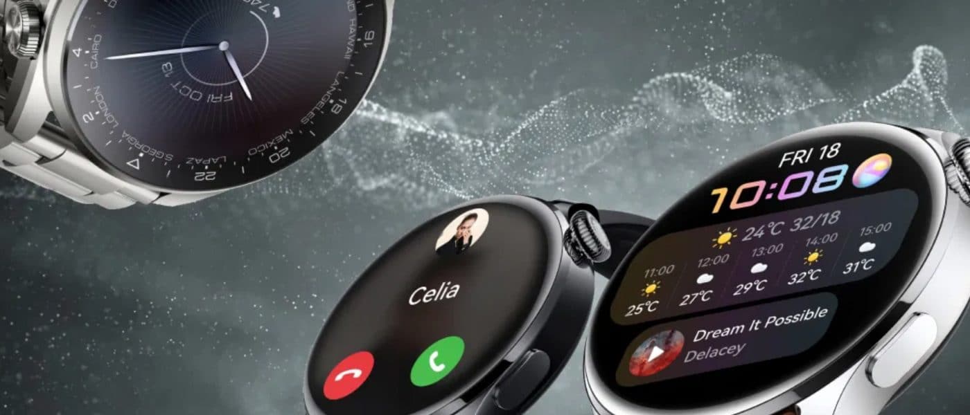 The Huawei Watch 3 in regular and Pro variant launched today