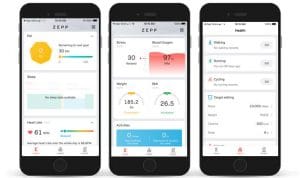 Zepp app gets a visual overhaul with data cards & health page