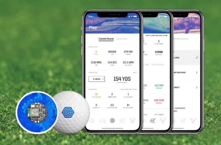 Graff Golf: a smart golf ball that records and analyzes every shot