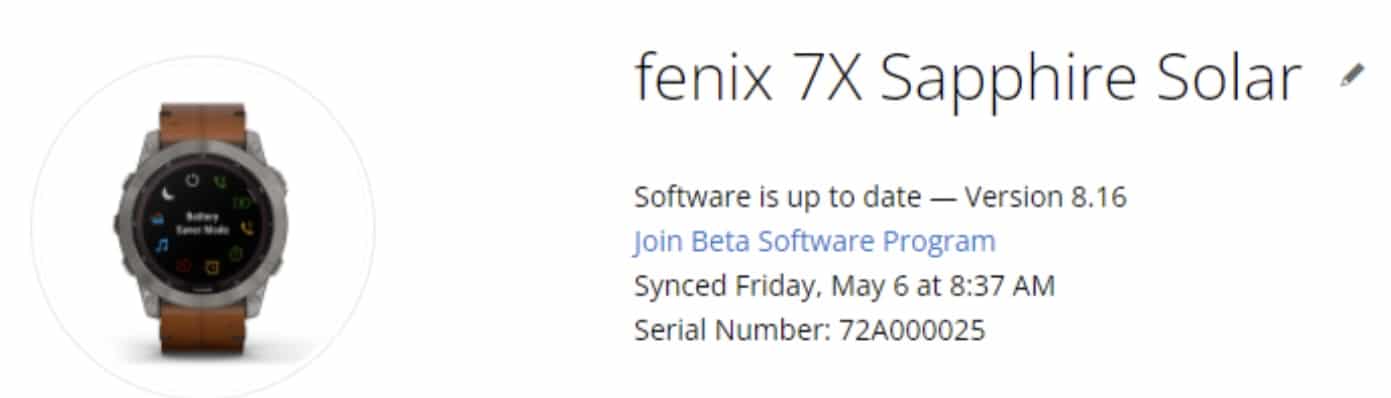 Garmin makes it easier to install Beta software on Fenix, Epix & Enduro