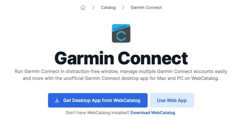 How to install & use the Garmin Connect app on a desktop Mac or PC