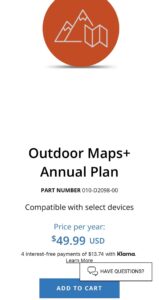 Explore more with less hassle using Garmin Outdoor Maps+