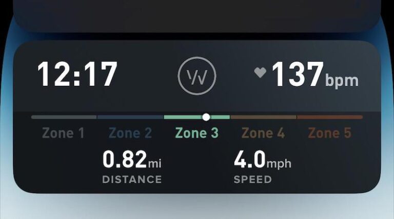 Whoop Live Lock Screen: A real-time look at your fitness performance