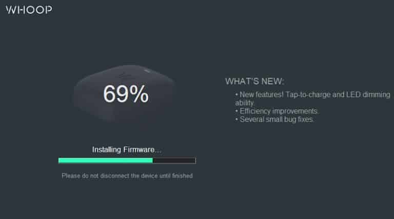 Your Whoop battery pack might need a firmware update