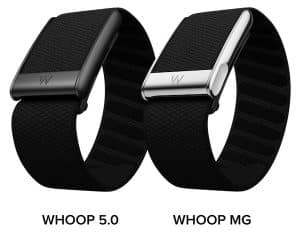 What sets Whoop MG apart vs Whoop 5 on the hardware level - Gadgets & Wearables