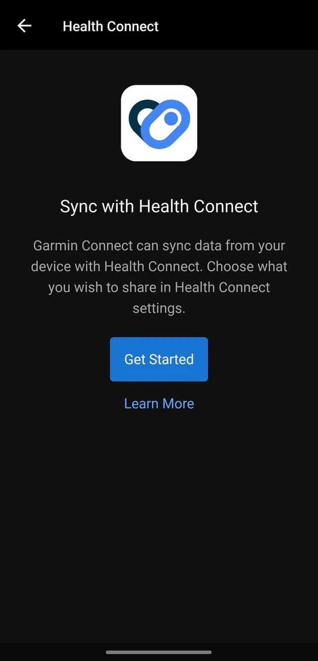 Garmin data sync with Google Health Connect is now working