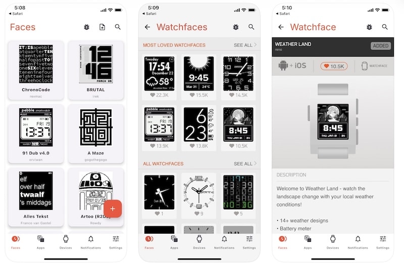 Pebble iOS app exits beta with full support for old and new watches
