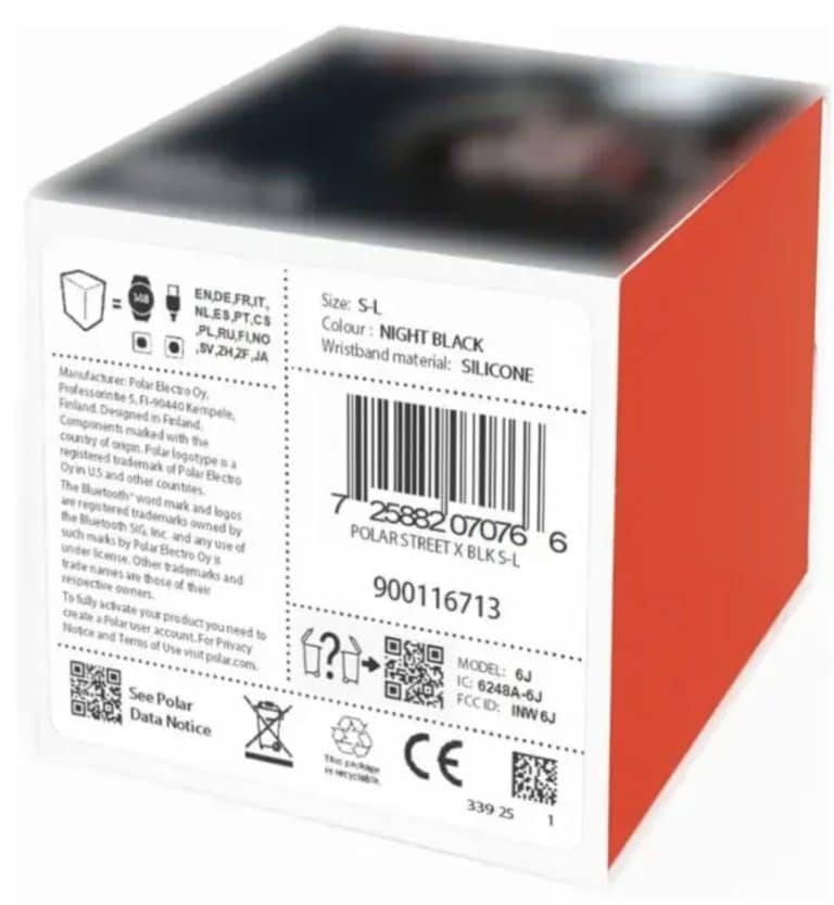 New Polar smartwatch leaks via FCC as Polar Street X