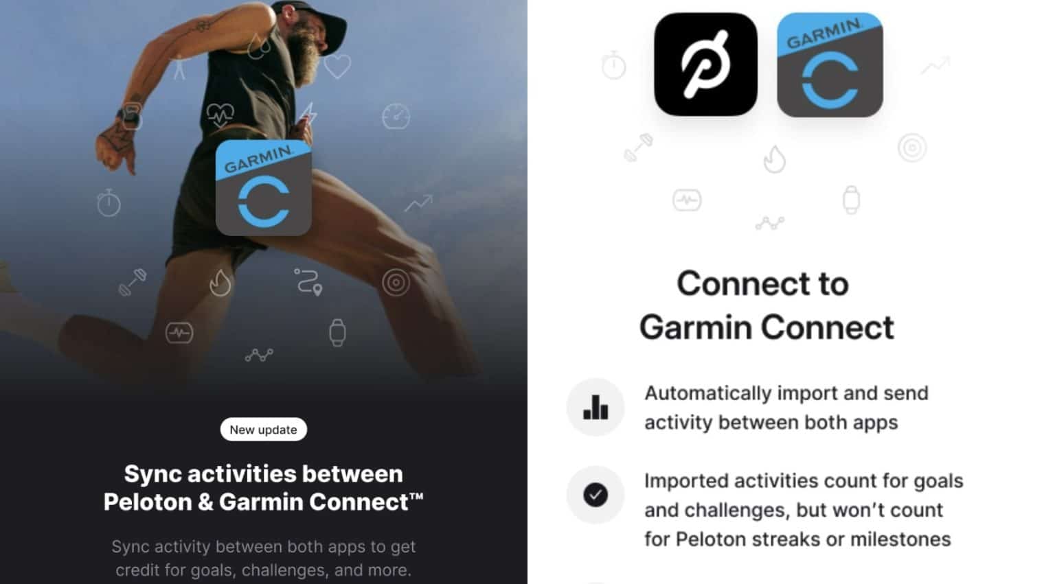 Garmin and Peloton now sync workouts both ways
