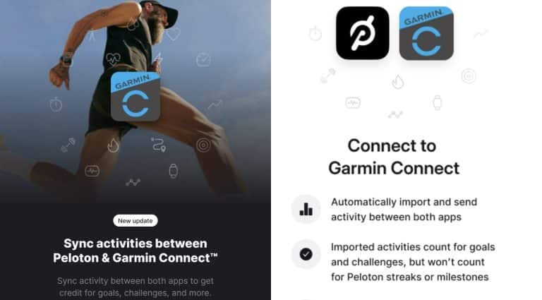 Garmin and Peloton now sync workouts both ways