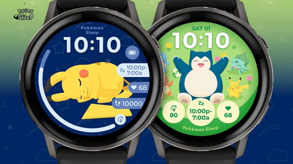 Garmin watches now work with Pokemon Sleep and get themed watch faces